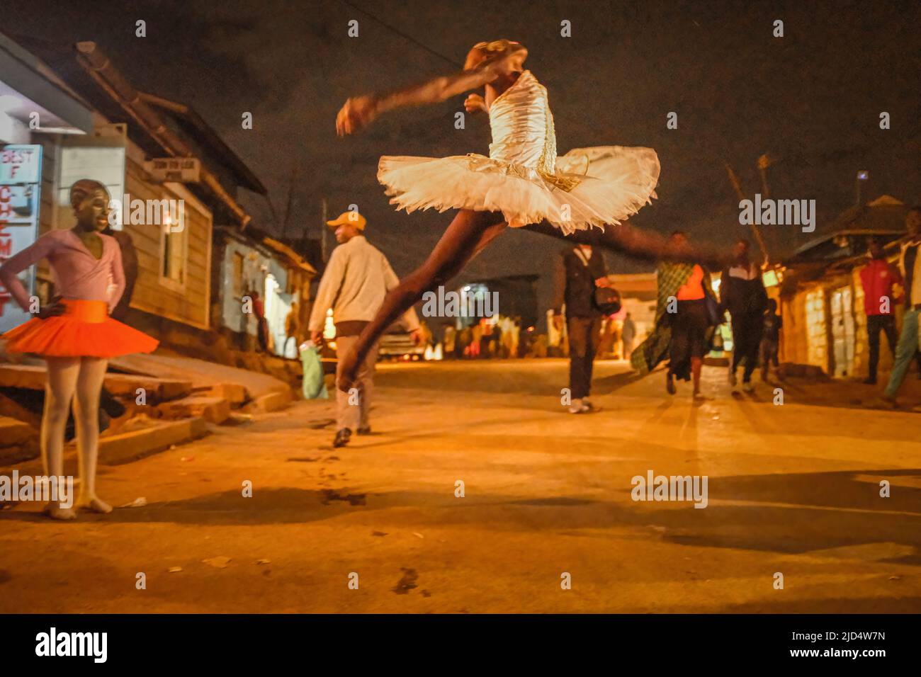 June 11, 2022, Nairobi, Kenya: Young ballerina Nichole Atieno (13 ...