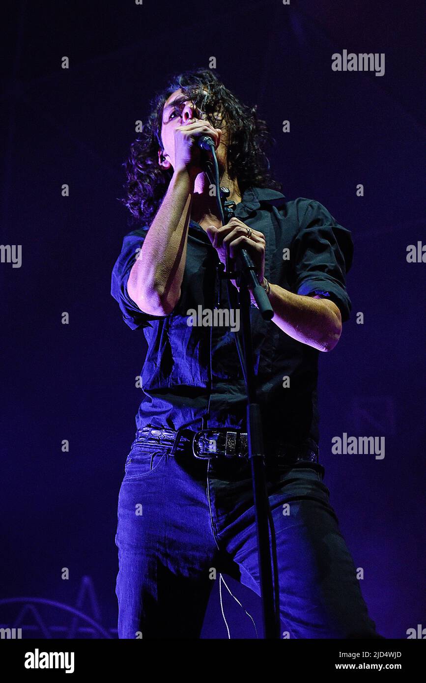Rome, Italy. 17th June, 2022. Italian singer Francesco Motta, known ...