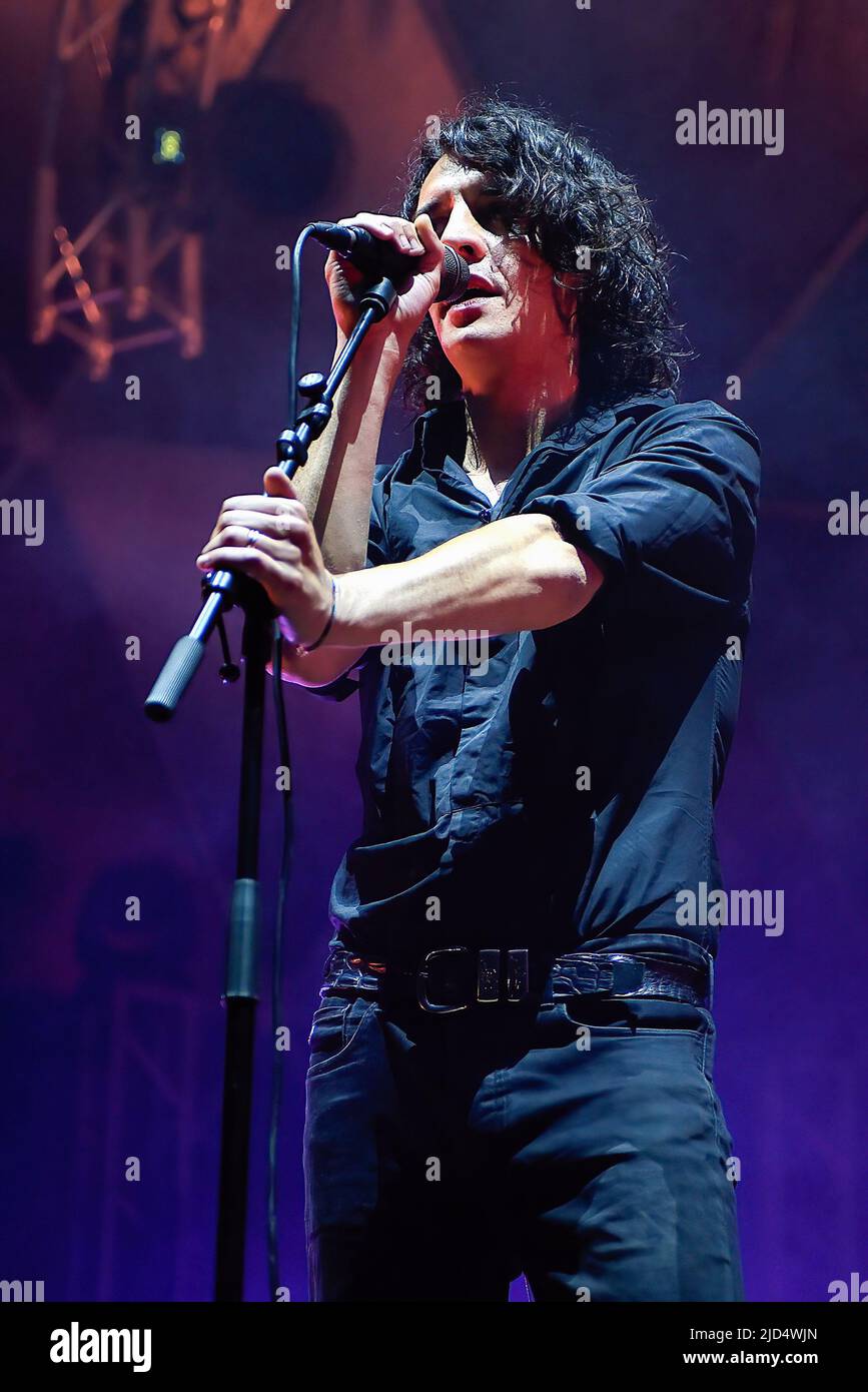 Rome, Italy. 17th June, 2022. Italian singer Francesco Motta, known ...