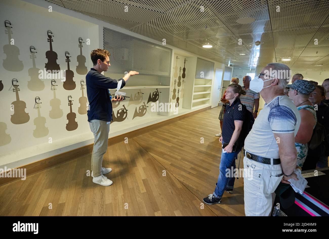 Hamburg, Germany. 18th June, 2022. Alan Schuler (l), project manager ...