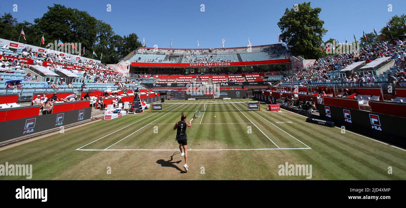 Berlin, Germany. 18th June, 2022. Tennis: WTA Tour, semifinals, singles ...