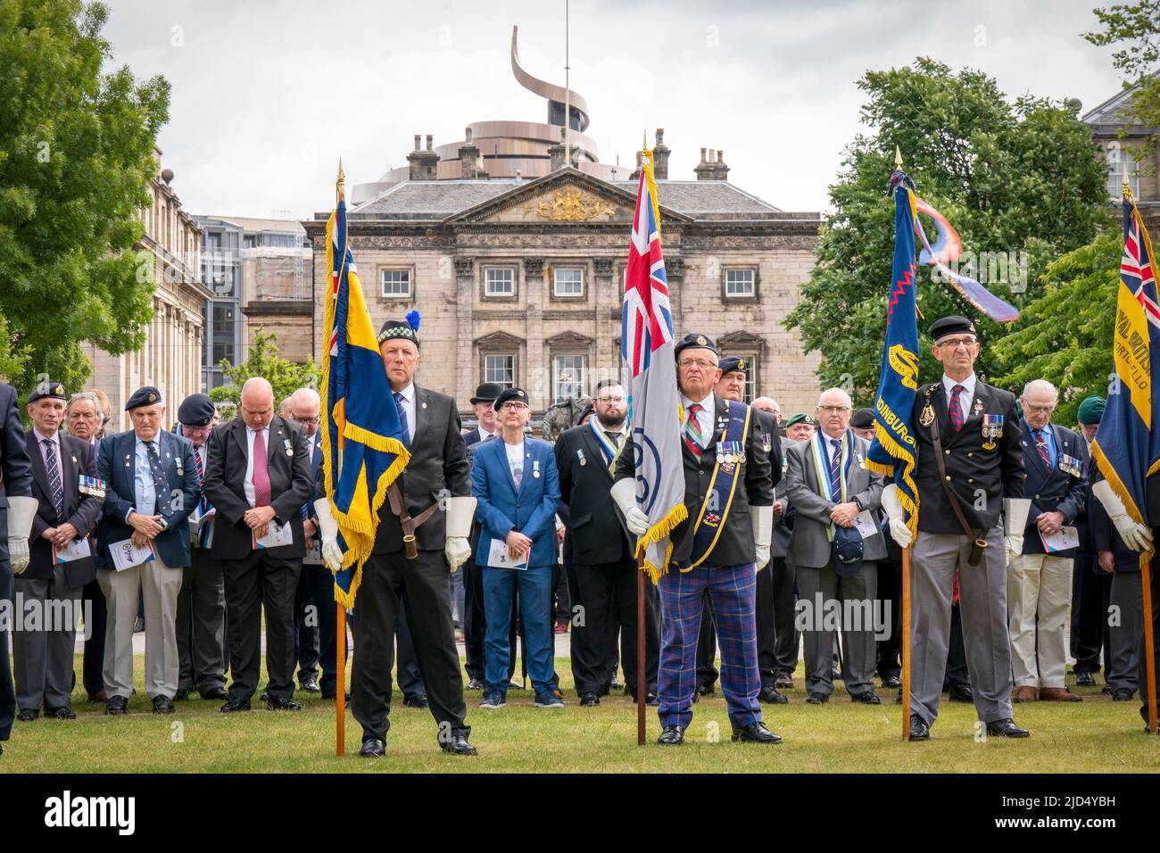 Falklands veterans and members of the wider armed forces community ...