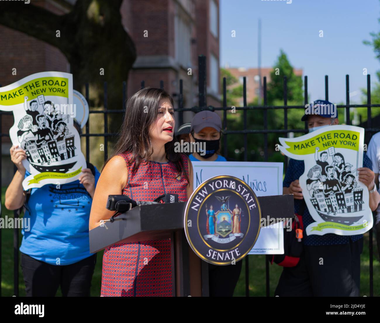 Senator jessica ramos hi-res stock photography and images - Alamy