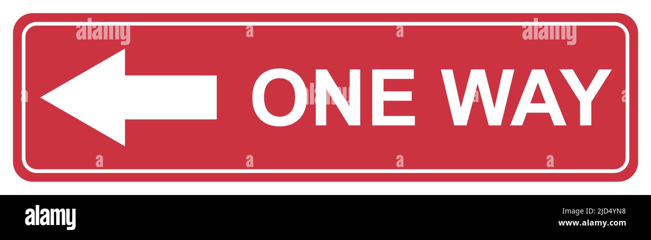 One way caution icon, safety health button, covid virus warning vector ...