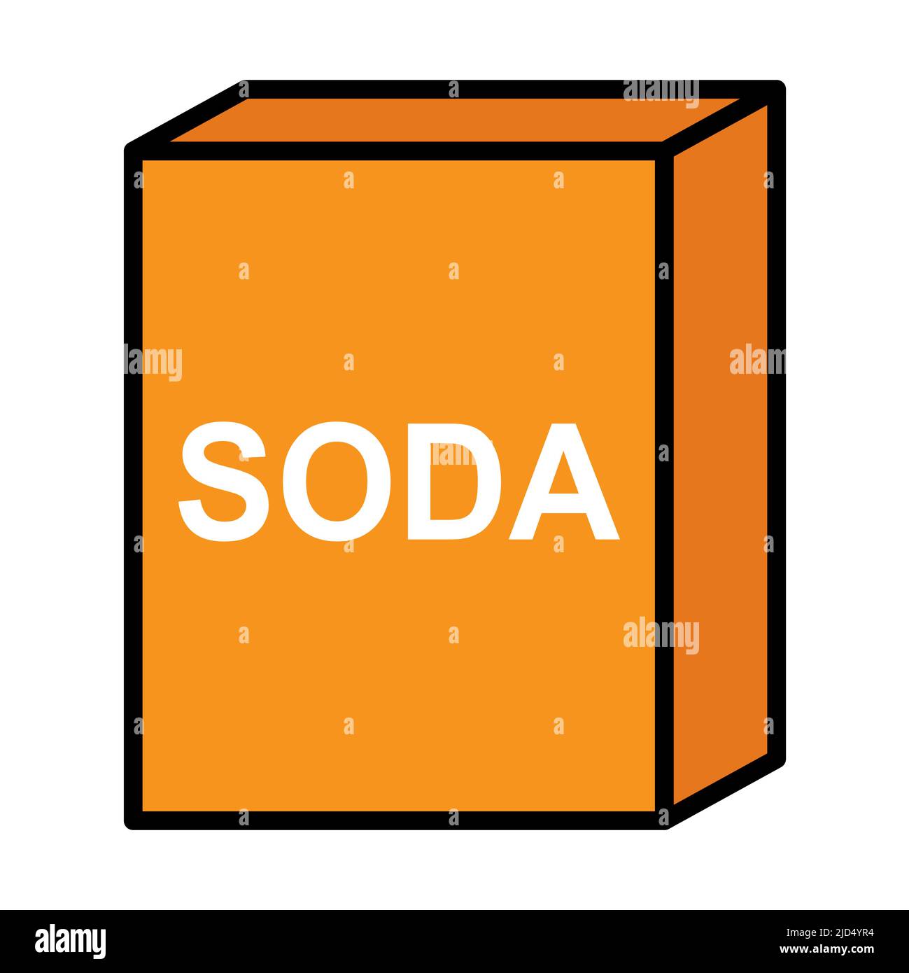 Baking soda ingredient icon, cook food design symbol, bakery product ...