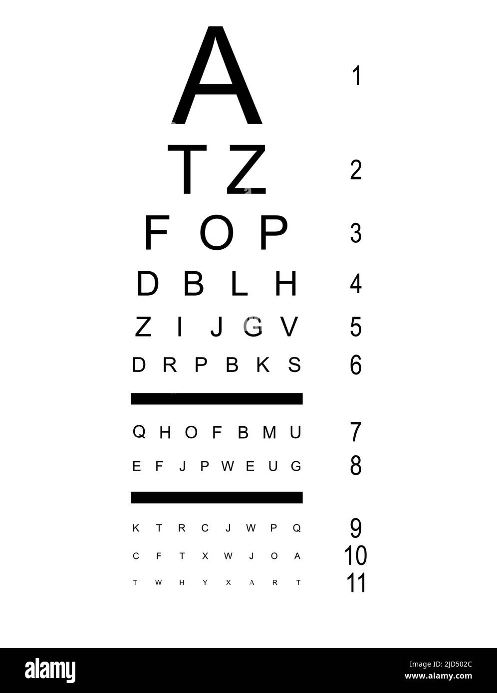 Test visual measure icon, optical chart letter symbol, optometrist ...