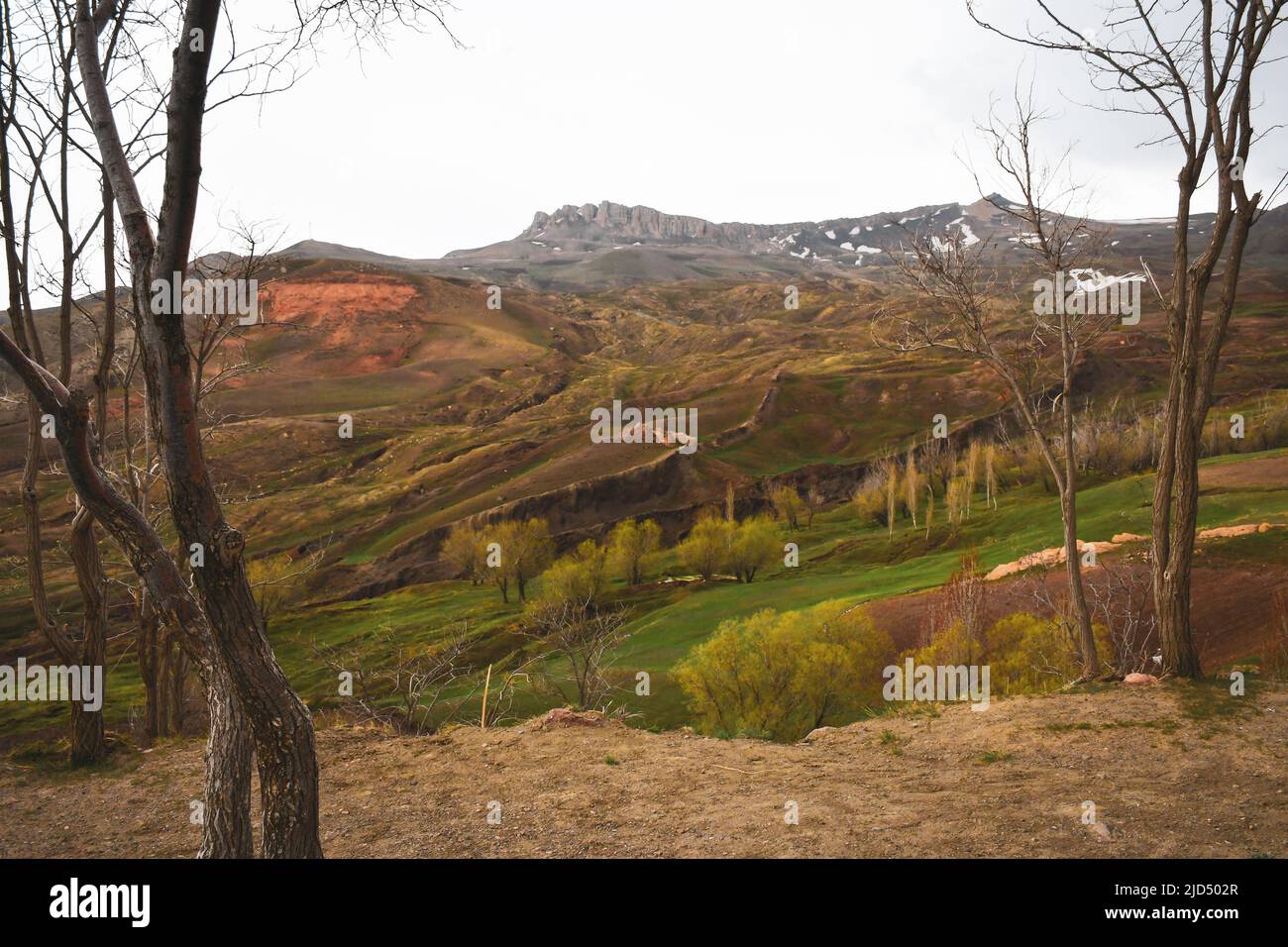 The Durupinar site with strong structure made of limonite adjacent to ...
