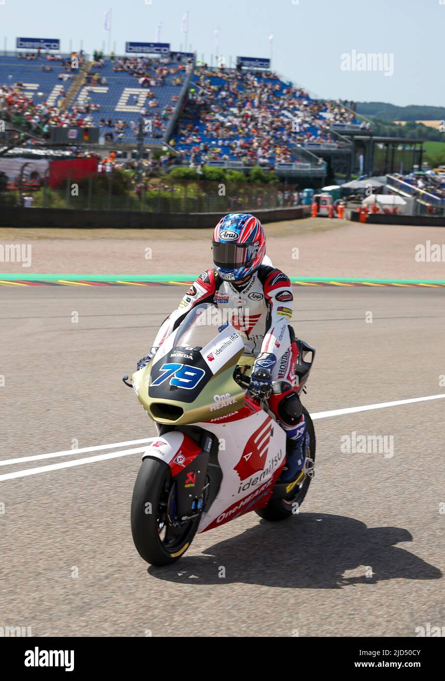 Hohenstein Ernstthal, Germany. 18th June, 2022. Motorsport/Motorcycle ...