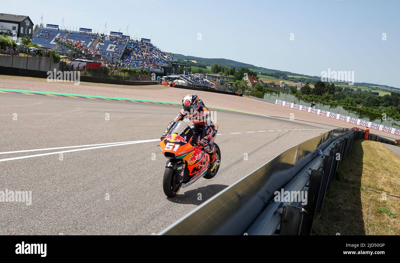 Hohenstein Ernstthal, Germany. 18th June, 2022. Motorsport/Motorcycle ...