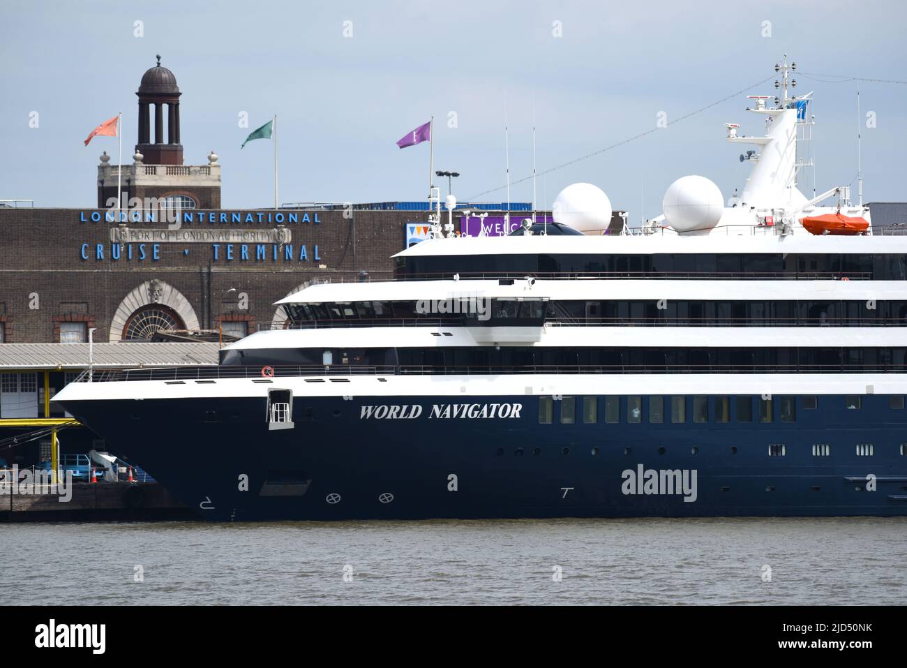 18/06/2022 Tilbury UK After spending two days in London luxury ...