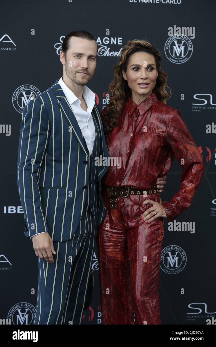 Monaco. 17th June, 2022. Karl E. Landler and Marem Hassler during the ...