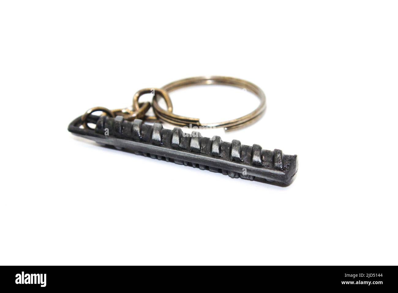 Key with a keychain Cut Out Stock Images & Pictures - Alamy