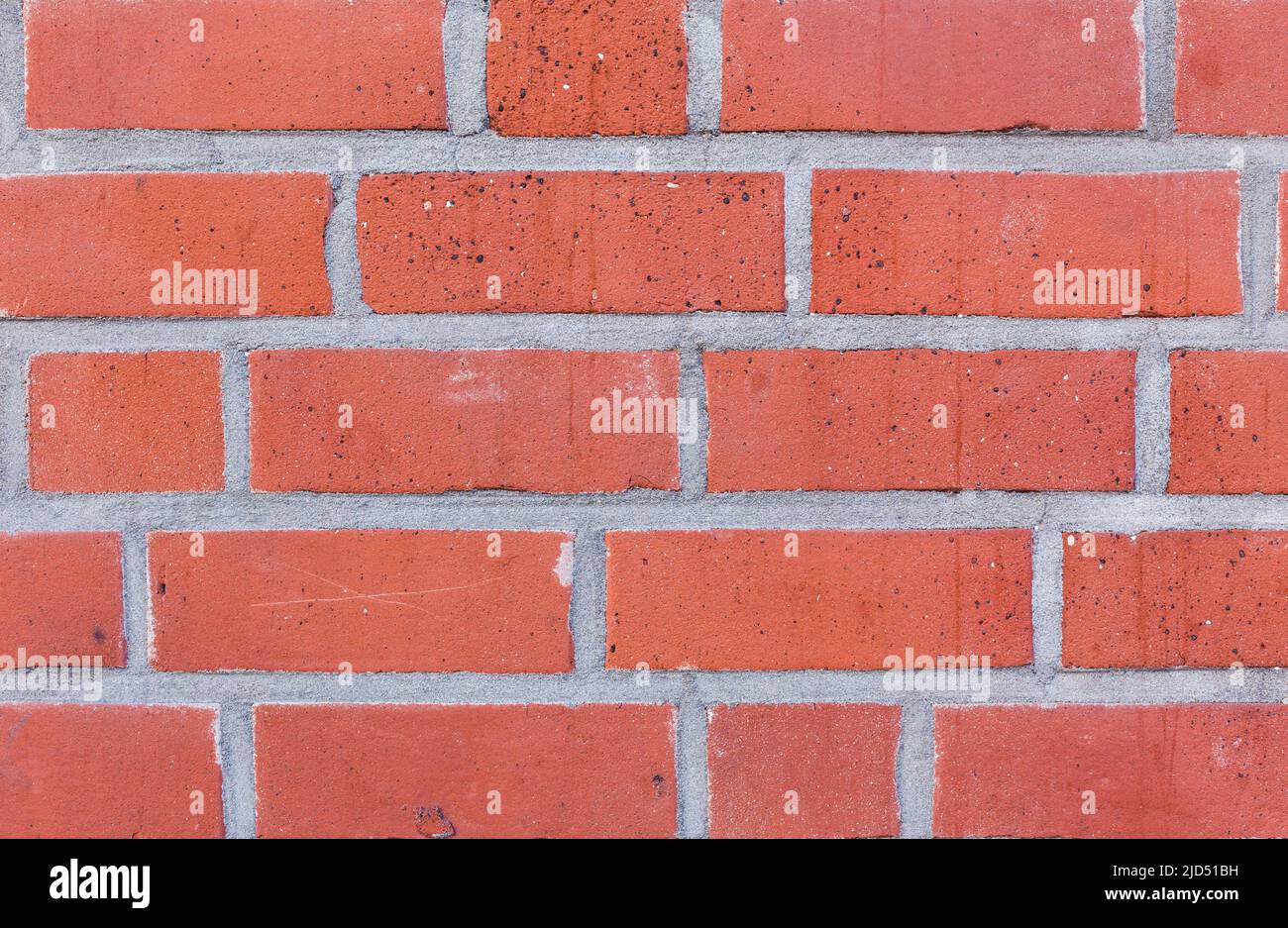 Red brick wall texture background. Pattern with narrow brown bricks ...