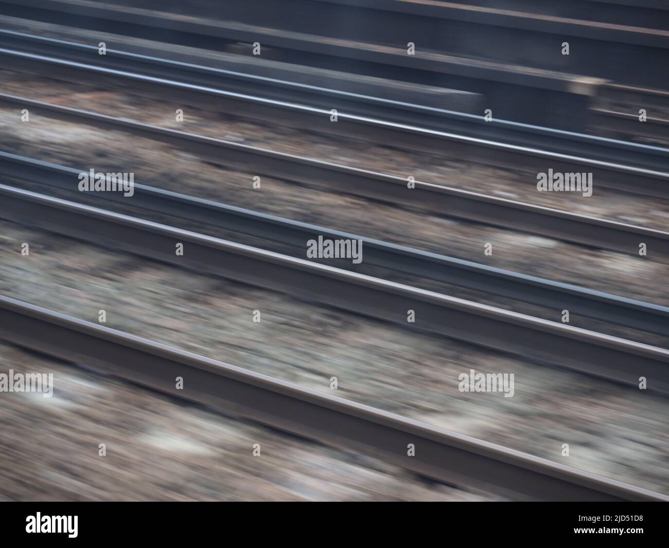 Multiple rail tracks hi-res stock photography and images - Alamy
