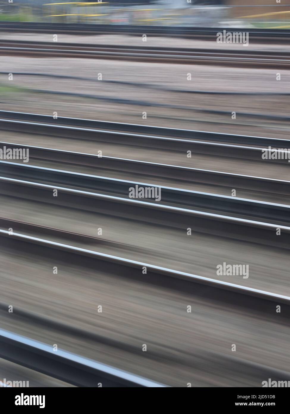 Multiple rail tracks hi-res stock photography and images - Alamy