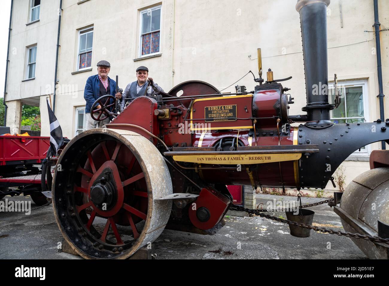 Redruth, Cornwall, UK. 18th June 2022,Murdoch Day took place in Redruth ...