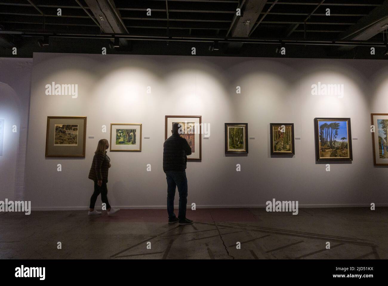 Simon Palmer, "Yorkshire Perspective". Salts Mill, a former textile ...