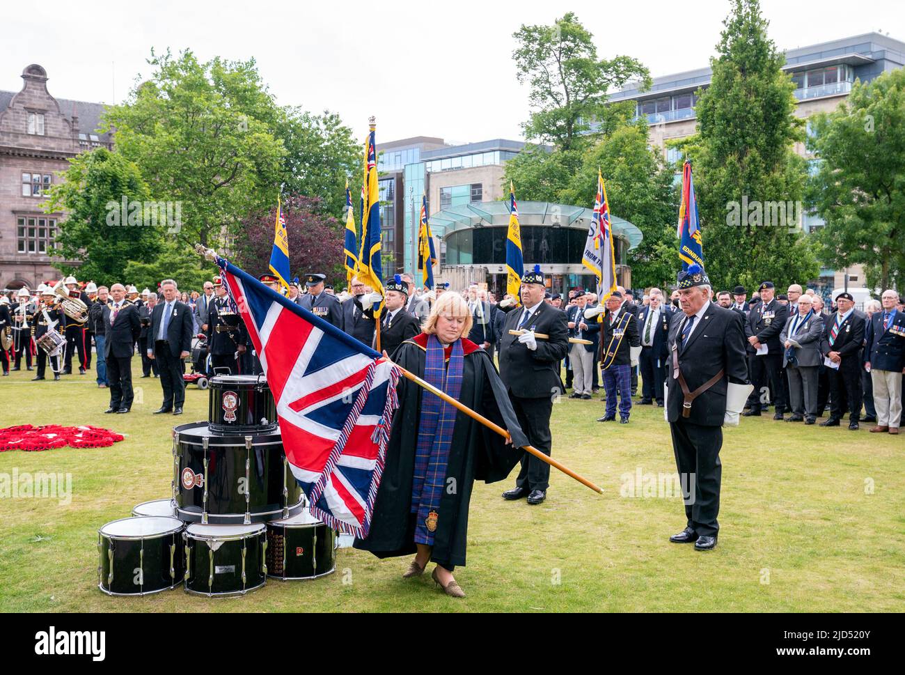 Rev Dr Karen Campbell, national chaplain for the Royal British Legion ...