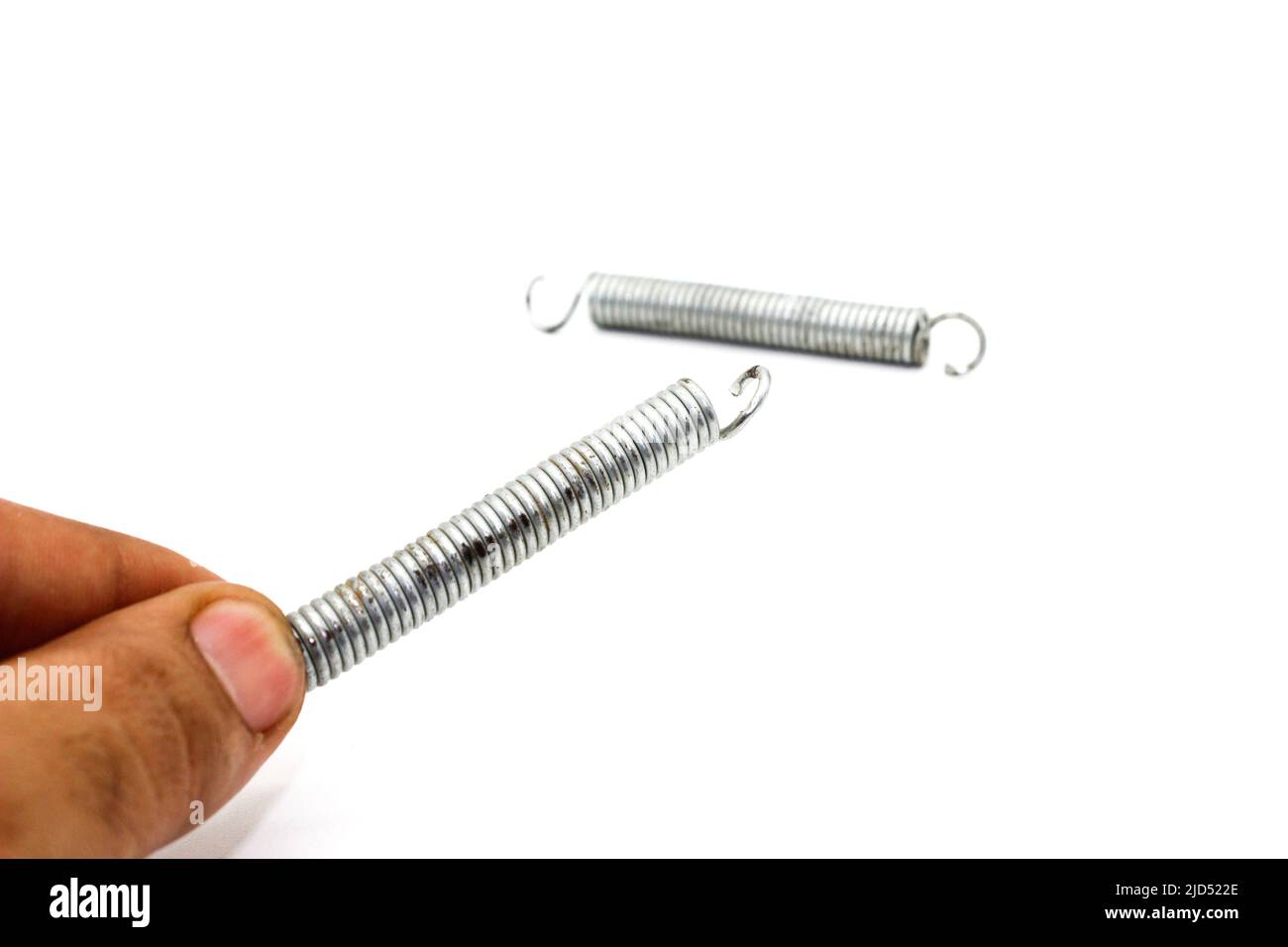 A picture of elastic spring with selective focus Stock Photo - Alamy