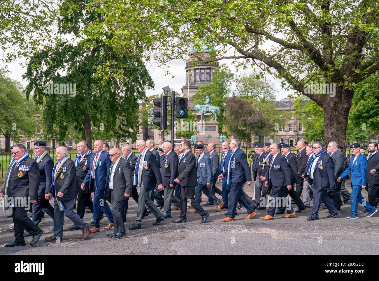 Falklands veterans and members of the wider armed forces community ...