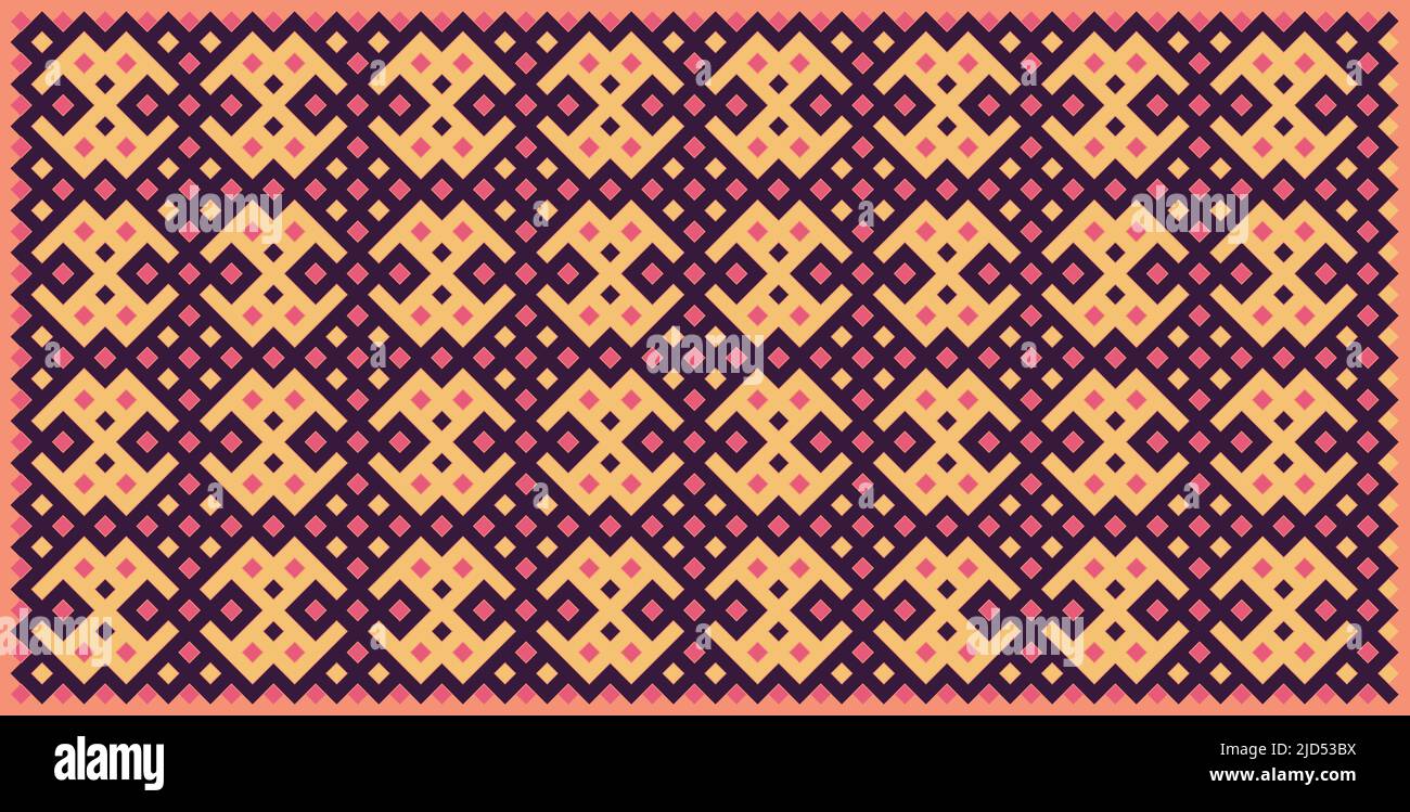 Random color rounded truchet tiling illustration Stock Vector Image ...