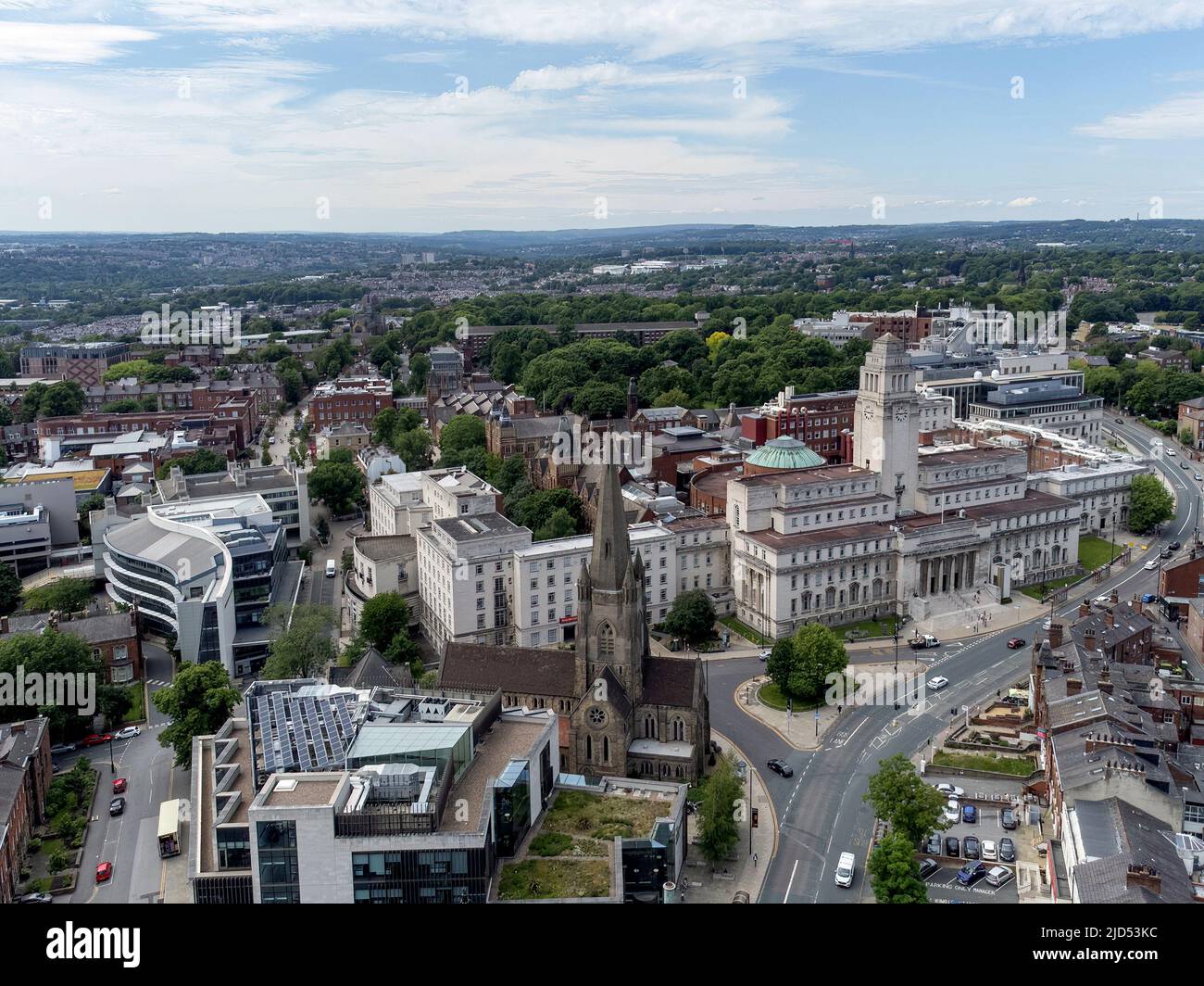 Leeds university, Leeds West Yorkshire. Northern university in England ...