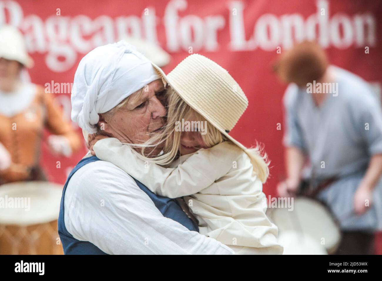London UK 18 June 2022 A Livery Crafts Fair in Guildhall Yard with ...