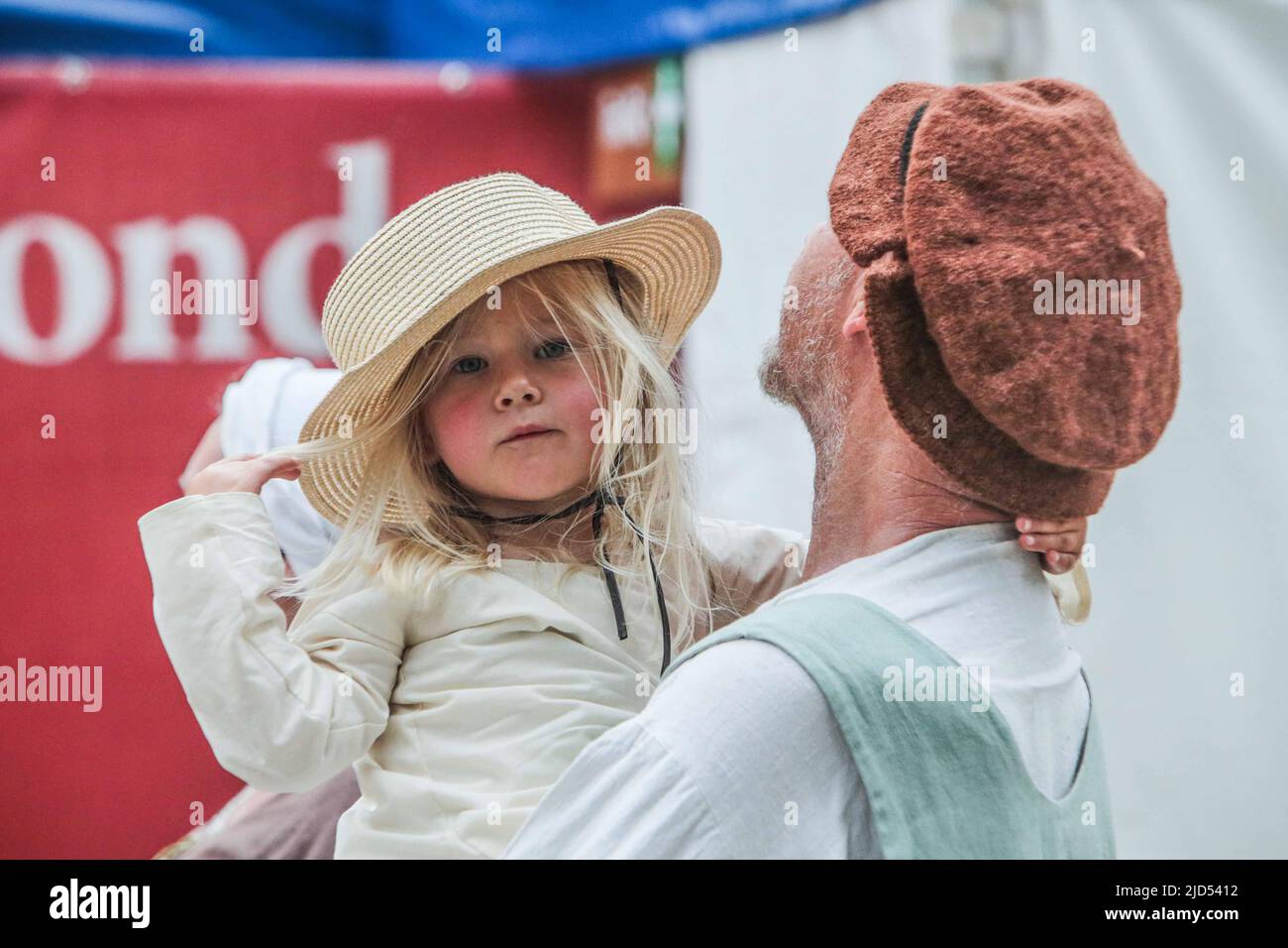 London UK 18 June 2022 A Livery Crafts Fair in Guildhall Yard with ...