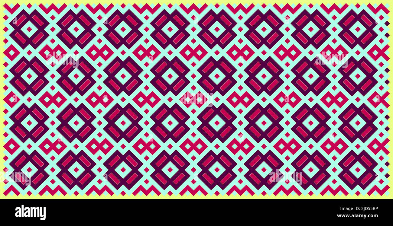 Random color rounded truchet tiling illustration Stock Vector Image ...