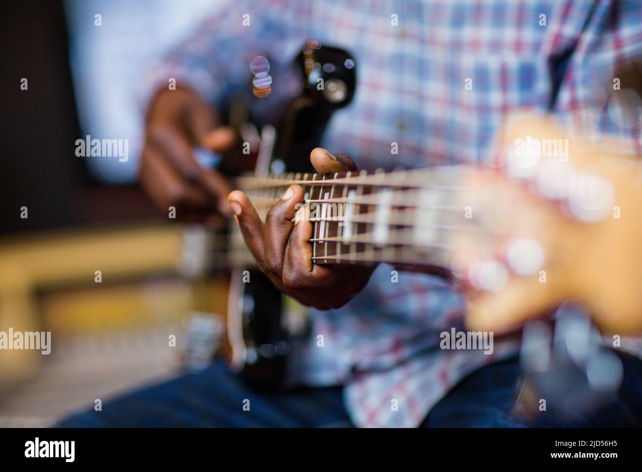 Guitar guitarist strings hands playing strings musical instrument ...