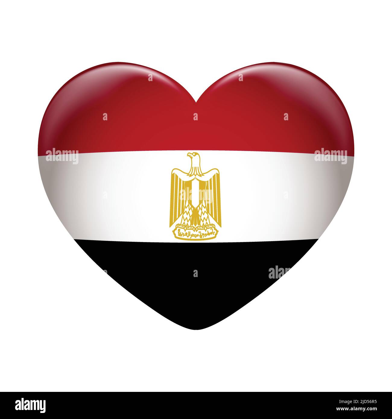 Egypt flag icon isolated on white background. Egypt flag. Flag icon ...