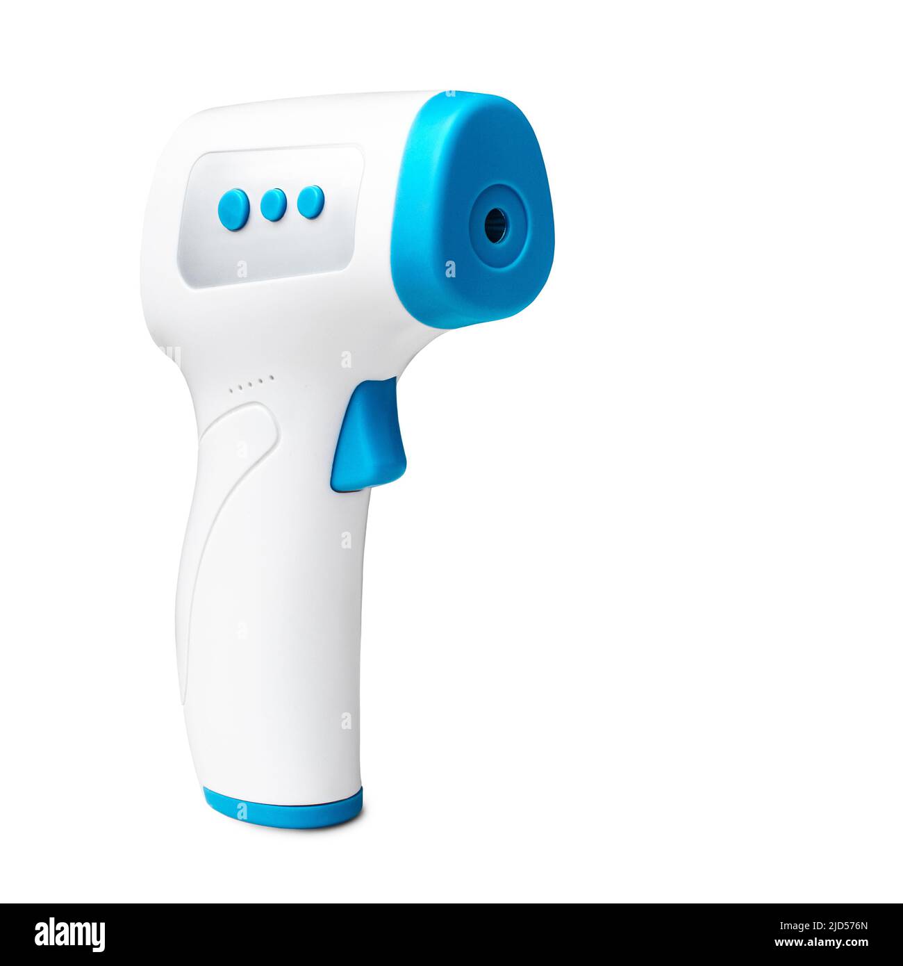 Modern digital infrared thermometer for remote and safe measurement of ...