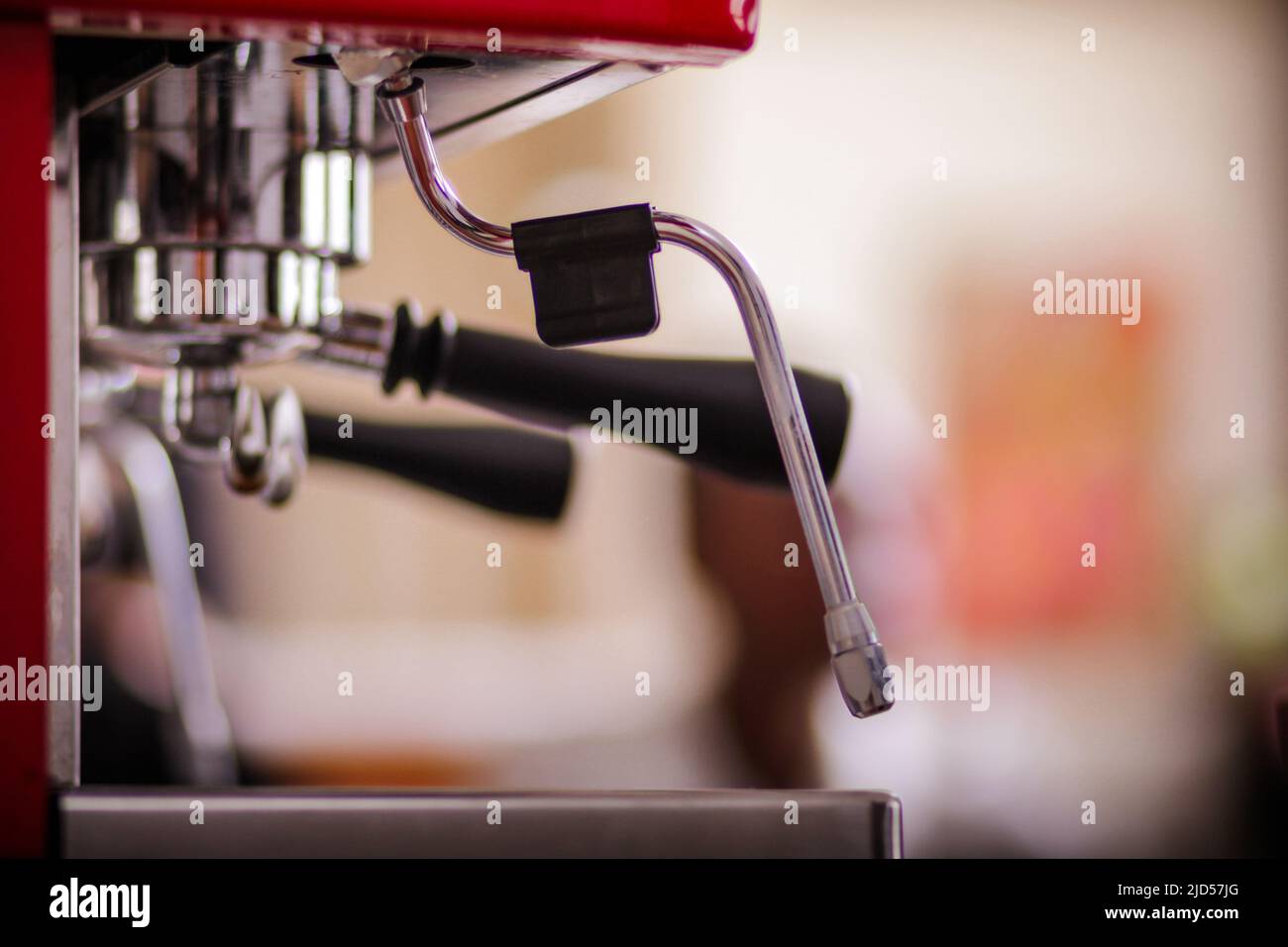 Coffee making process machine procedure grounded beans barista in Kenya ...