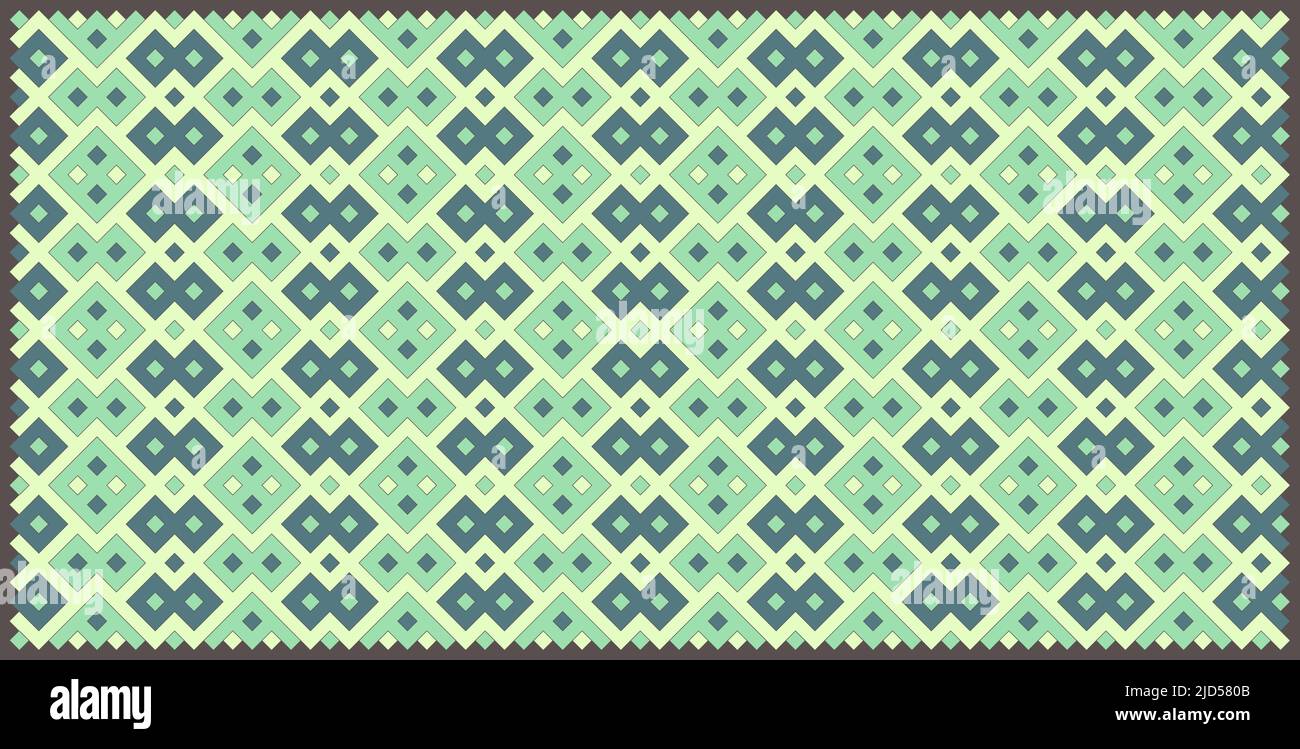 Random Color Rounded Truchet Tiling Illustration Stock Vector Image