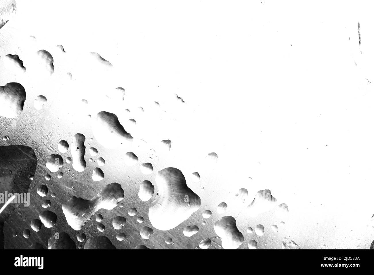 Colorful paint drops mixed Black and White Stock Photos & Images - Alamy