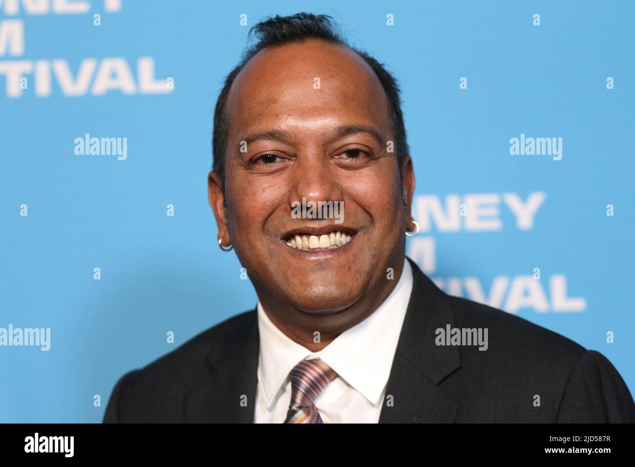 Sydney, Australia. 18th June 2022. SFF Director Nashen Moodley arrives ...