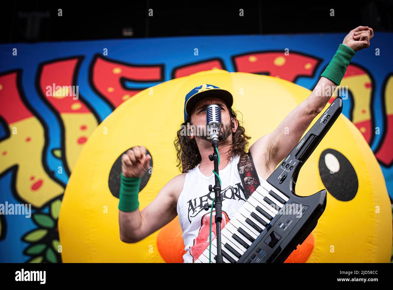 Copenhagen, Denmark. 17th June, 2022. The Scottish metal band Alestorm ...