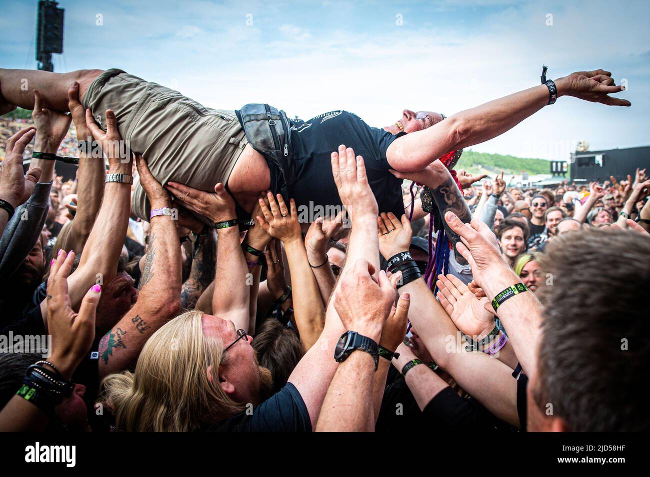 Oslo, Norway. 17th June, 2022. The Scottish metal band Alestorm ...