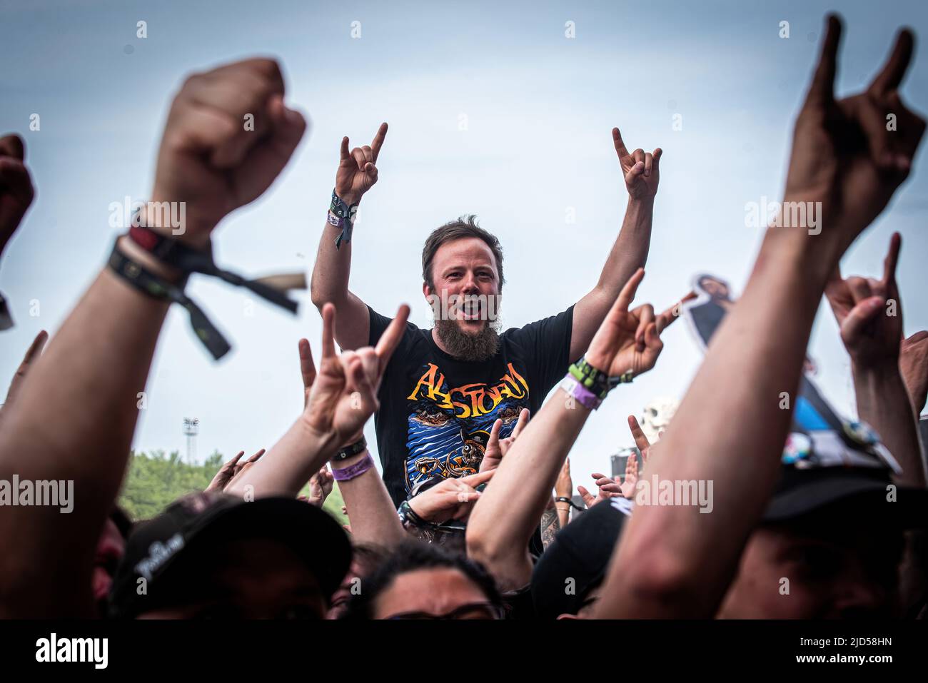 Oslo, Norway. 17th June, 2022. The Scottish metal band Alestorm ...