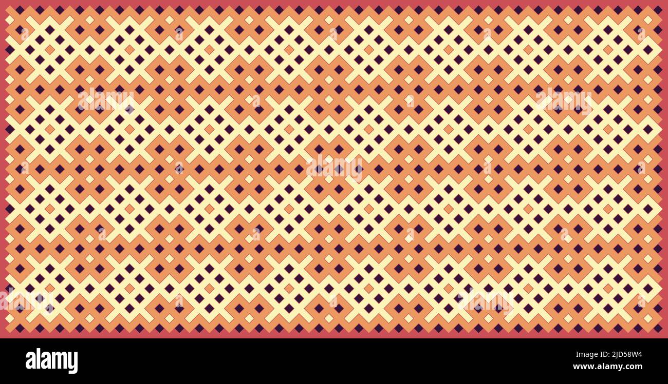 Random color rounded truchet tiling illustration Stock Vector Image ...