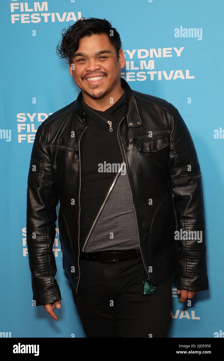 Sydney, Australia. 18th June 2022. Actor Sean Perez arrives on the red ...
