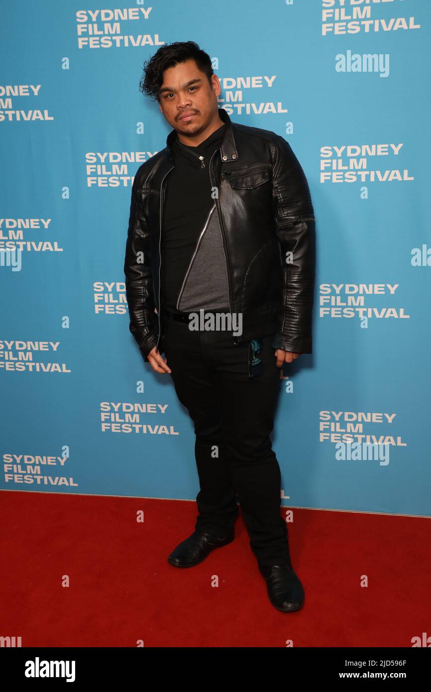 Sydney, Australia. 18th June 2022. Actor Sean Perez arrives on the red ...