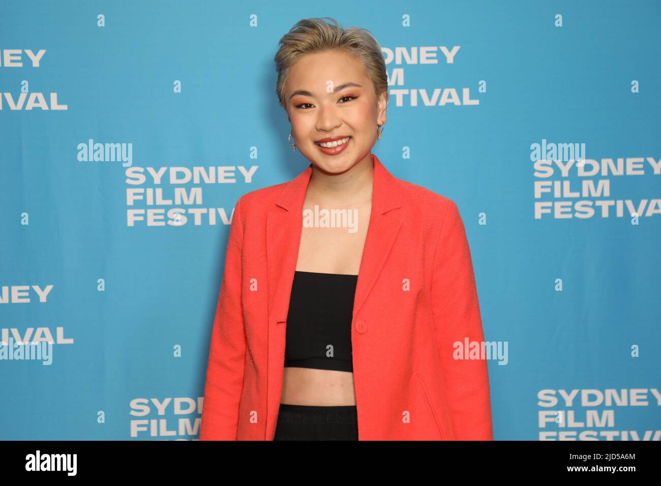 Sydney, Australia. 18th June 2022. Cast member Grace Chow arrive(s) on ...