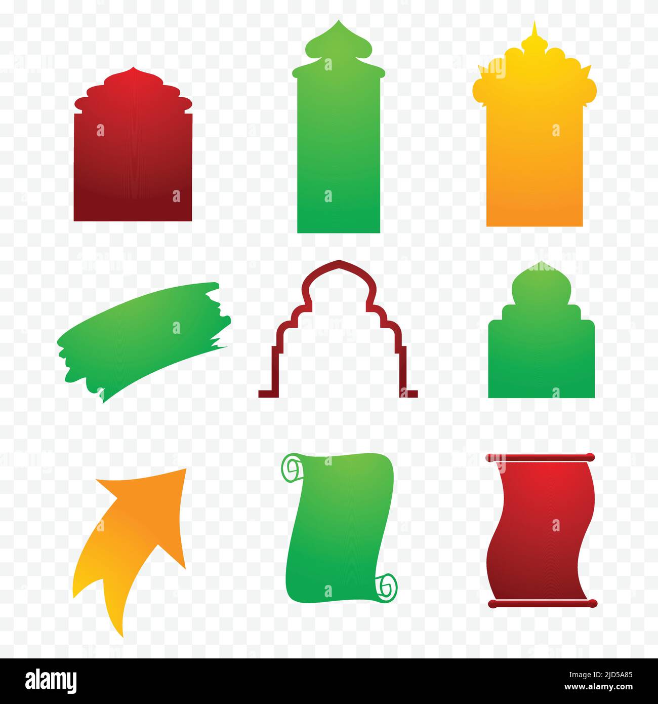Vector colorful decorative frames set Stock Vector Image & Art - Alamy