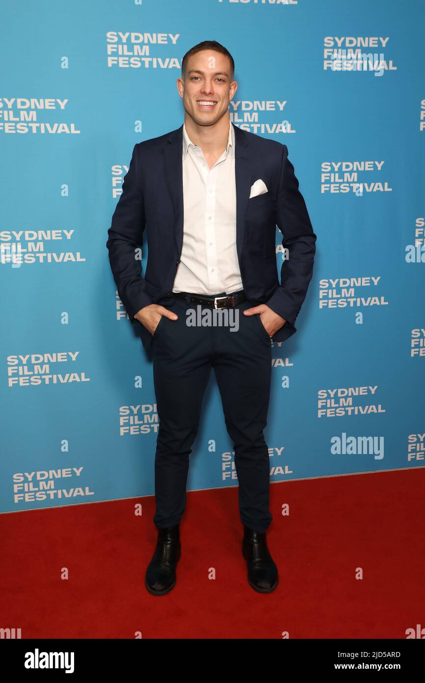 Sydney, Australia. 18th June 2022. Blake Richardson arrives on the red ...