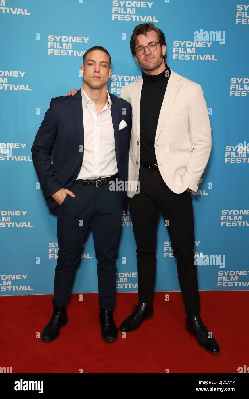 Sydney, Australia. 18th June 2022. Blake Richardson and Tristan Gorey ...