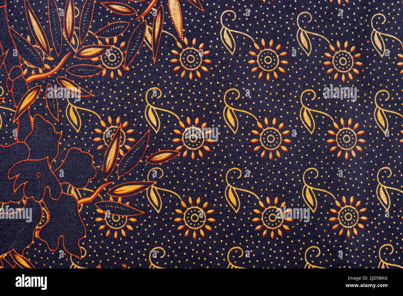 The Batik sarong pattern background in Thailand, traditional batik ...