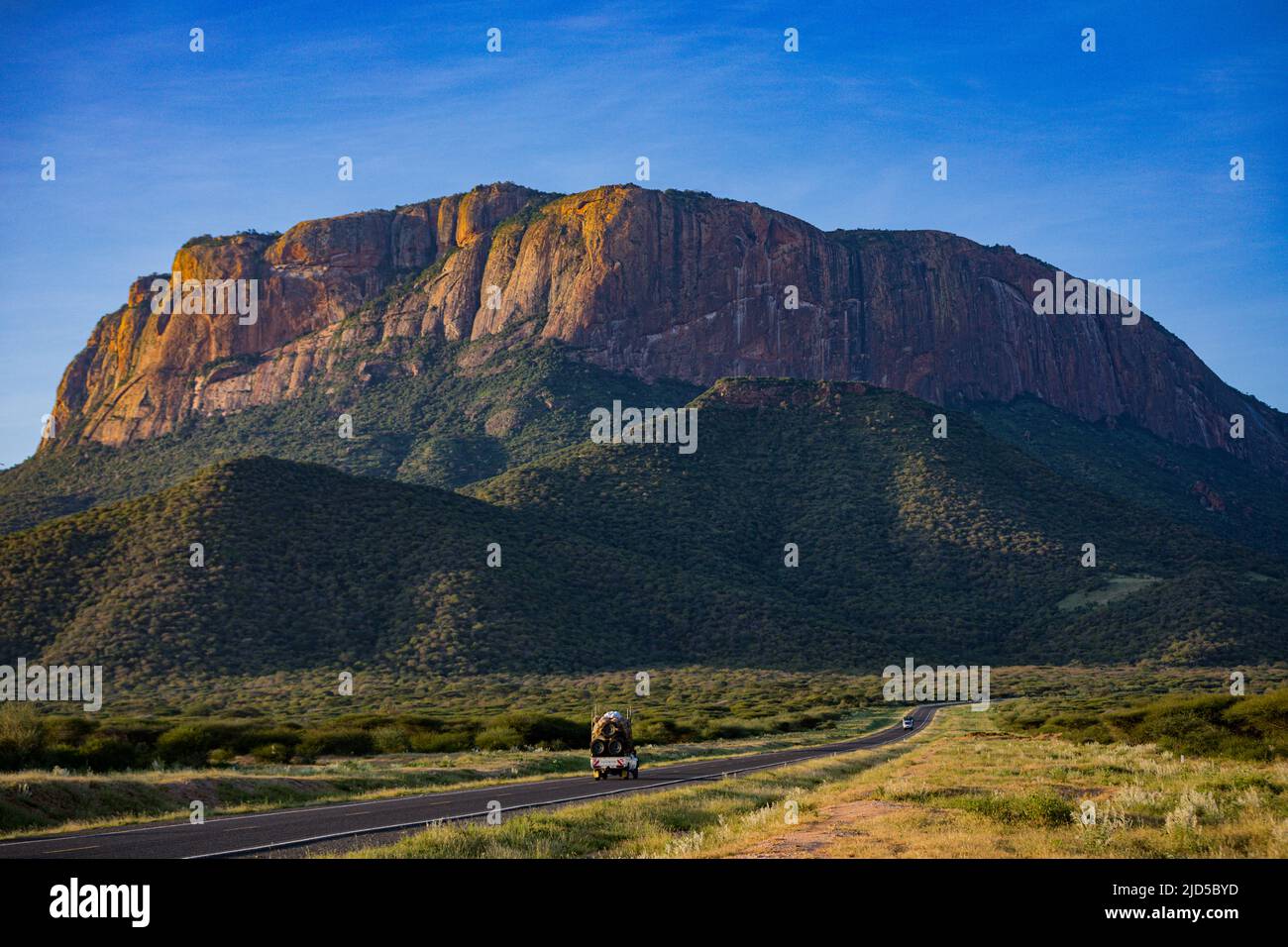 Mt. Ololokwe Samburu Northern Kenya The Sacred Table Mountain ...