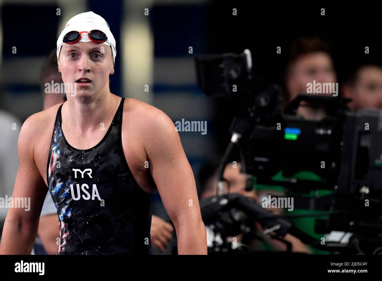 Budapest, Hungary. 18th June, 2022. Katie Ledecki of United States ...