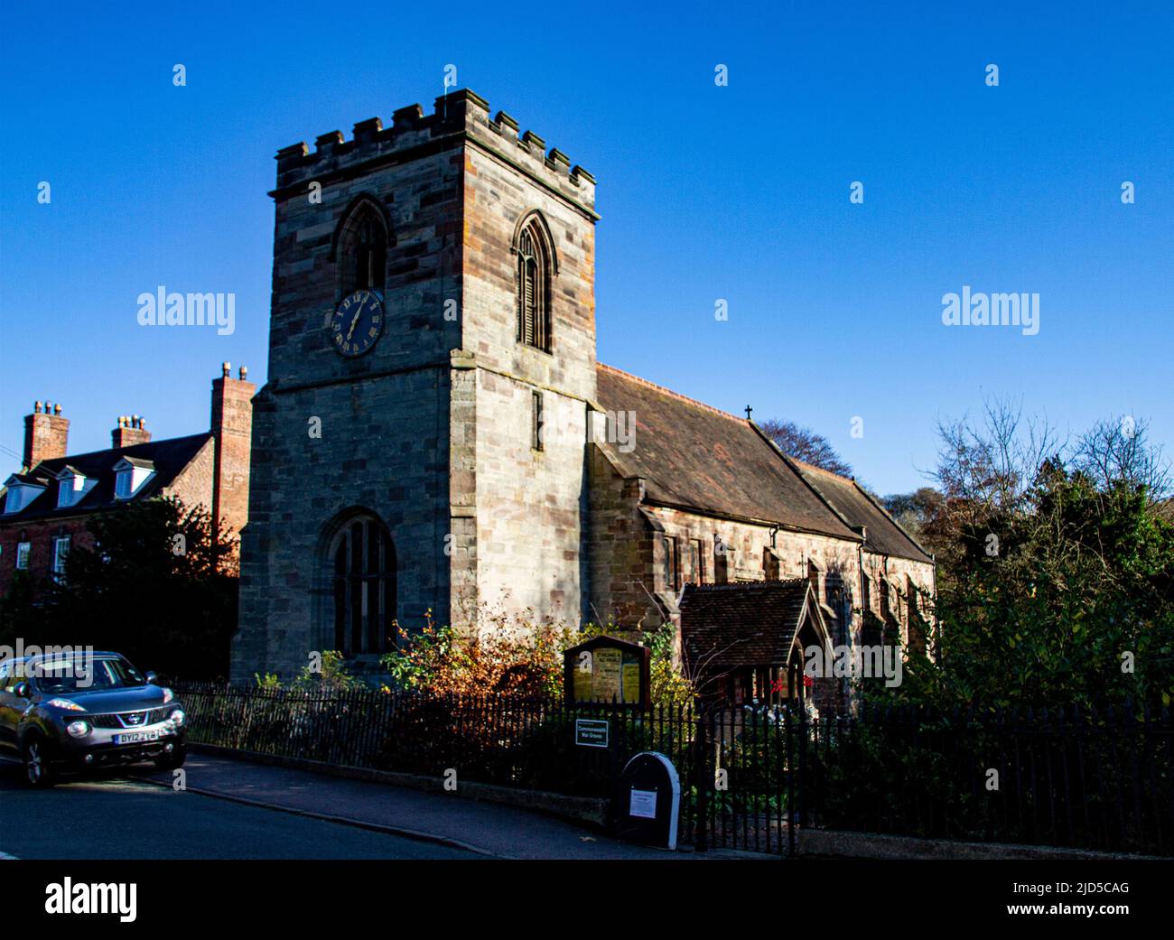 St Michael church Tatenhill Staffordshire Stock Photo - Alamy